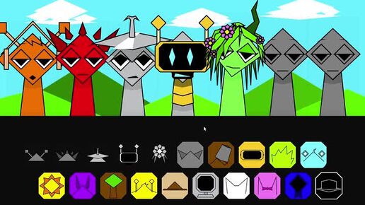 ALL Sprunki but Everyone is Sharp 🔺🔷🔶 NORMAL MOD #funny #sprunki #meme ...