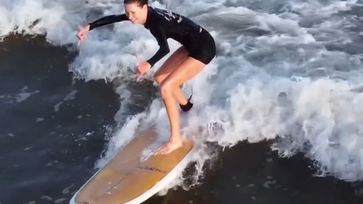 KARINA KOKSSI | my 1st experience of surfing — week of training, it broke my heart and I don’t ...