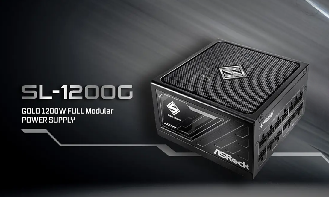 ASRock выпустила новую версию блока питания Steel Legend мощностью 1200 ...