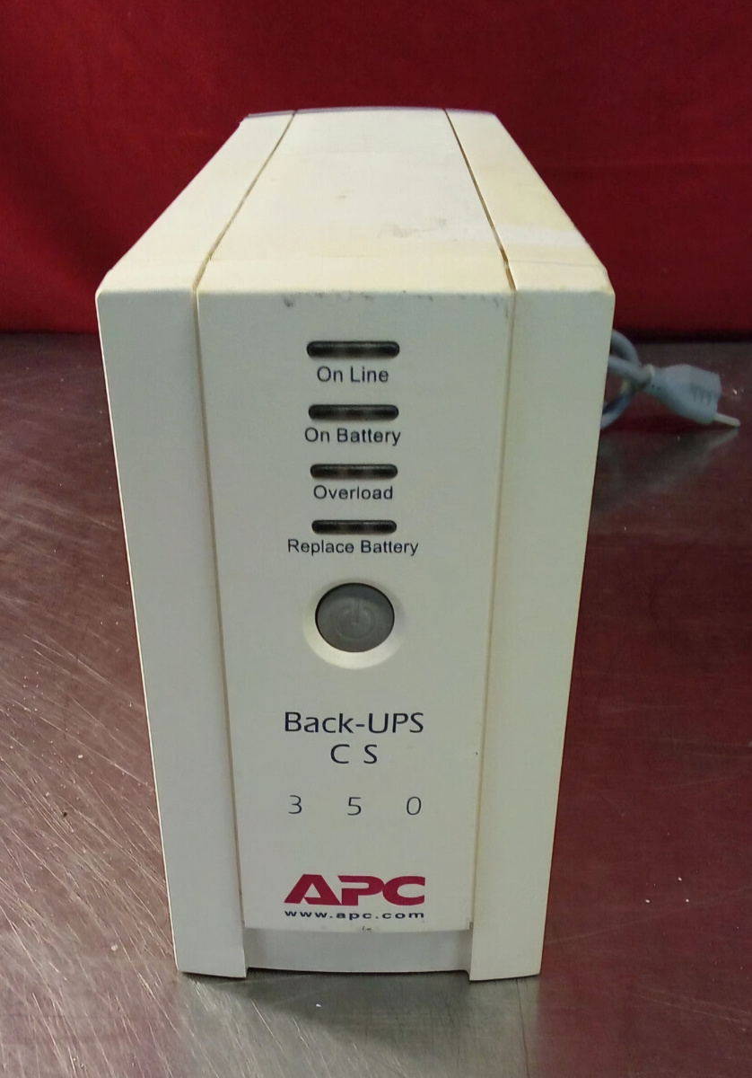 ИБП APC BACK-UPS CS 350 не заряжает батарею. Ремонт бесперебойника ...