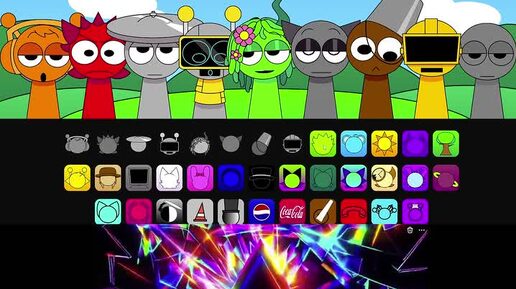 ALL Sprunki Pyramixed Extra 🔸🔹 NORMAL MOD #sprunki #meme #memes # ...