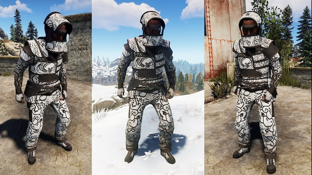 Топ 5 красивых наборов скинов из Rust. | Lotus | Дзен