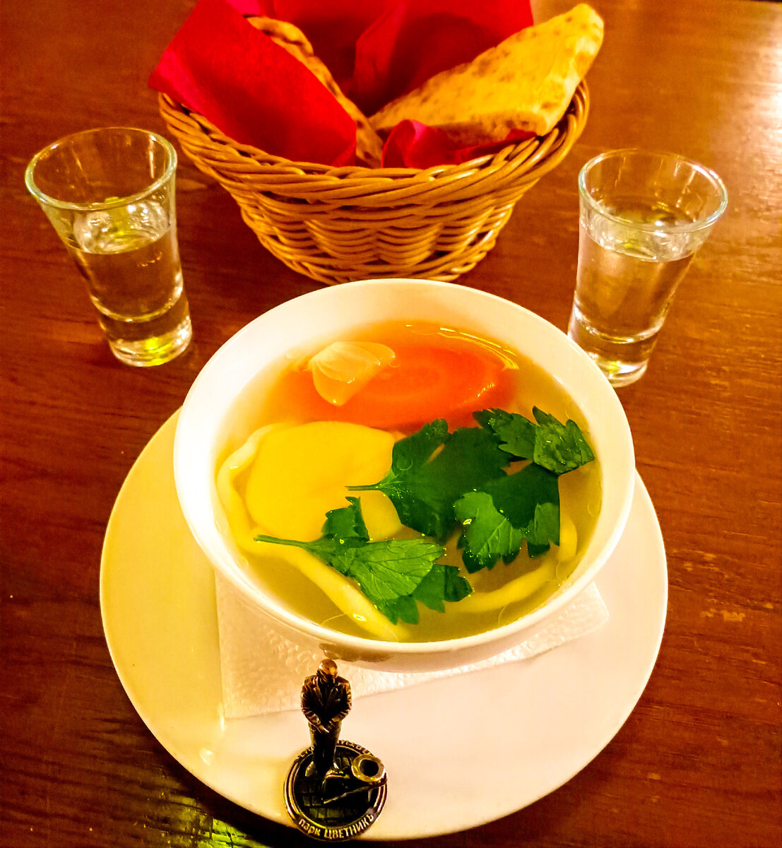 Обед в ресторане восточной кухни Кинза-За - отожрали и накатили на 770 ...