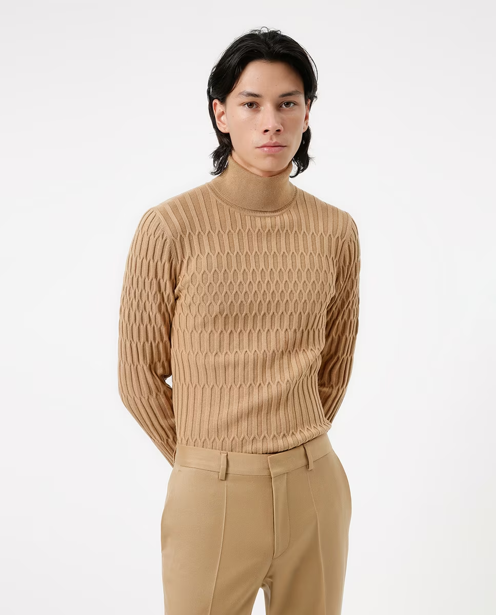 Свитер Hugo Boss. Схема узора - Вязание спицами LenkomKnit