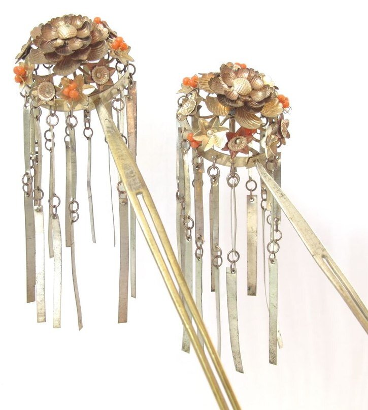 Кандзаси — японские традиционные украшения для волос. | Светлана ...