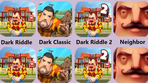 Dark Riddle,Dark Riddle 2,Dark Riddle Classic,Hello Neighbor | Ador ...