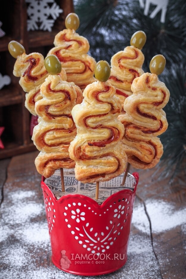 🍢 ТОП 5 идей канапе на Новогодний праздничный стол 2021! | Рецепты с ...