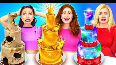 ЧЕЛЛЕНДЖ: БОГАТЫЙ VS БЕДНЫЙ || Забавные челленджи и крутые лайфхаки от ...