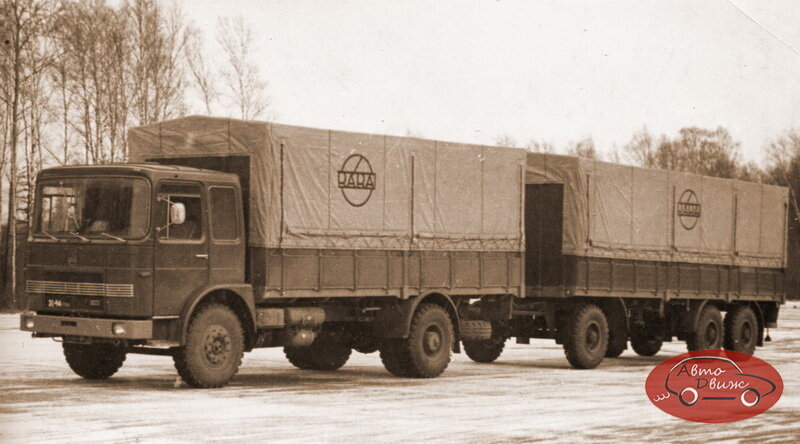 Raba-MAN – автопоезда, которые оказались слишком хороши для СССР ...