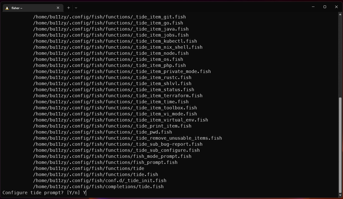 Как установить Fish shell, шрифт Meslo Nerd Font, Tide(Аналог ...