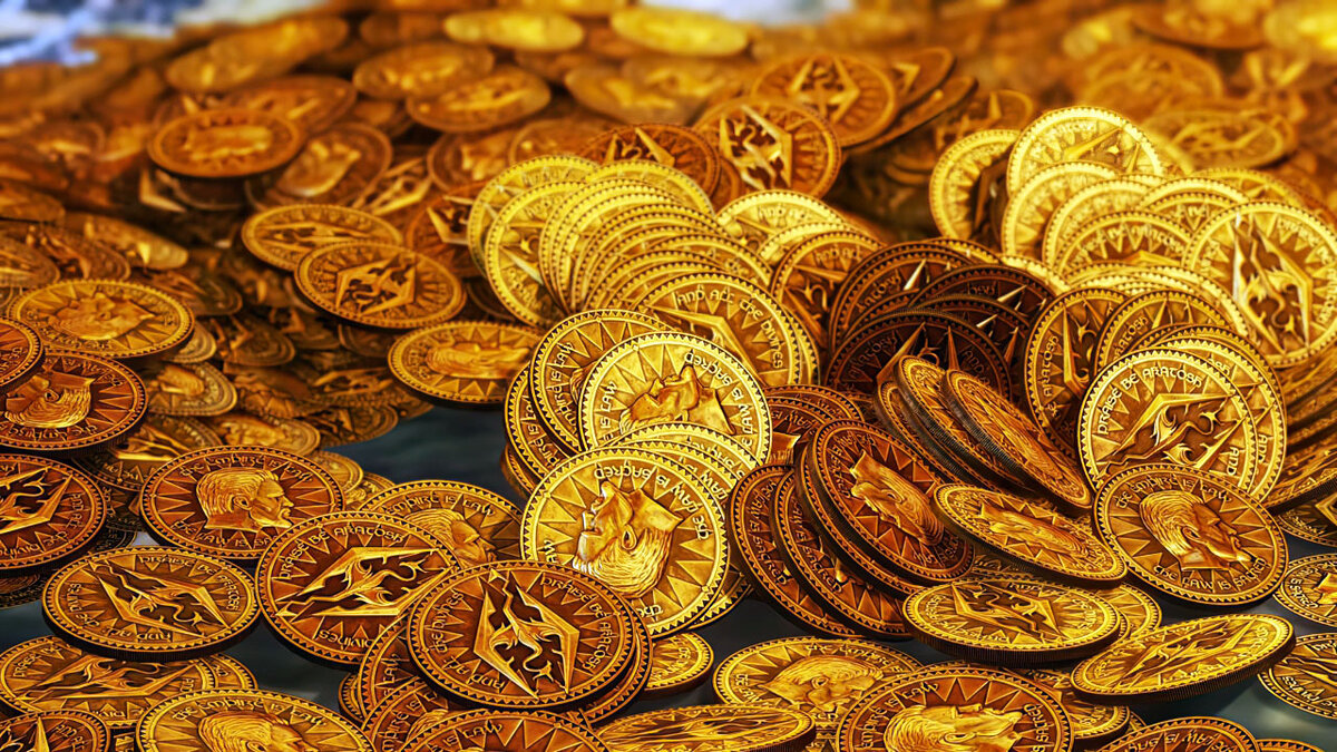 Mods Skyrim: Новые септимы и мешочки с монетами / JS Purses and Septims ...