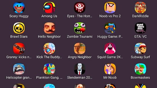 Angry Neighbor,Among Us,Poppy Playtime,Talking Ben,Kick the Buddy ...