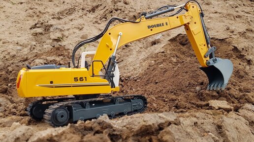 Экскаватор на радиоуправлении Double E E561-003 ... Чем он лучше Huina ...