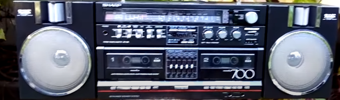 Это самый недооцененный кассетный магнитофон от Sharp 1983 года | NOIR | Дзен