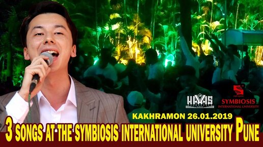 Havas guruhi/Kakhramon/3 songs at theSymbiosis international university ...