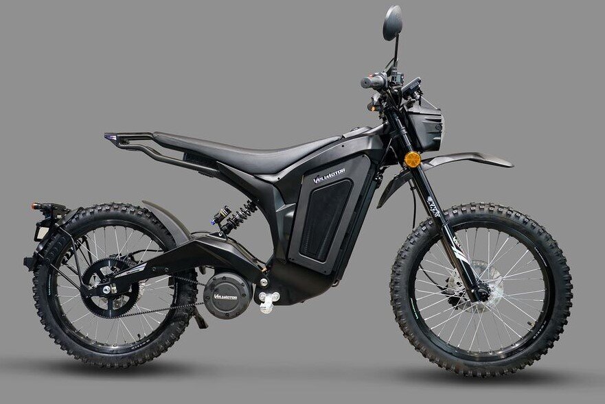 Лёгкий электромотоцикл Velimotor VMX08 мощностью 6000 Вт разгоняется до ...