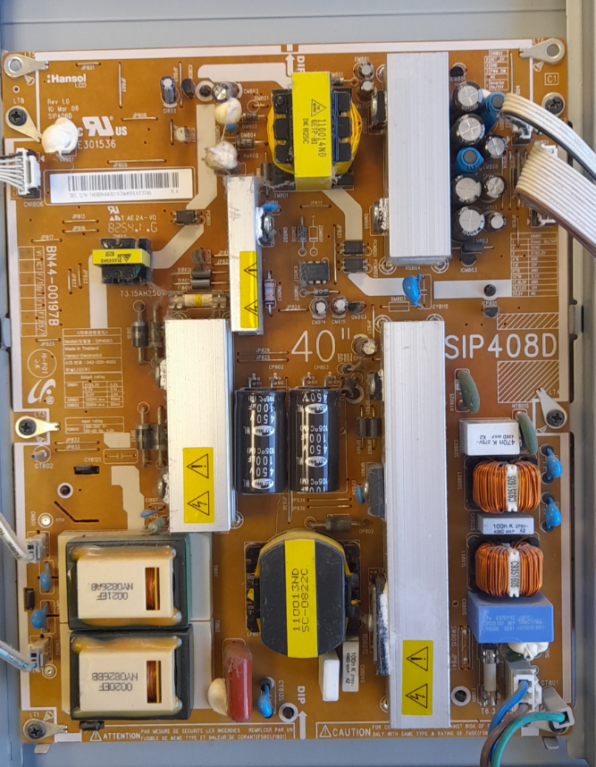 Samsung LE40A330J1 негативное изображение Ремонт (дожил):) | Лайфхаки ...