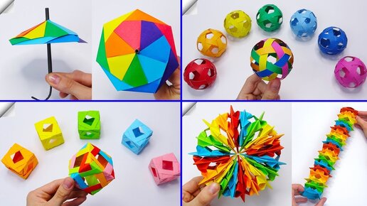 8 Diy paper crafts for kids Paper toys