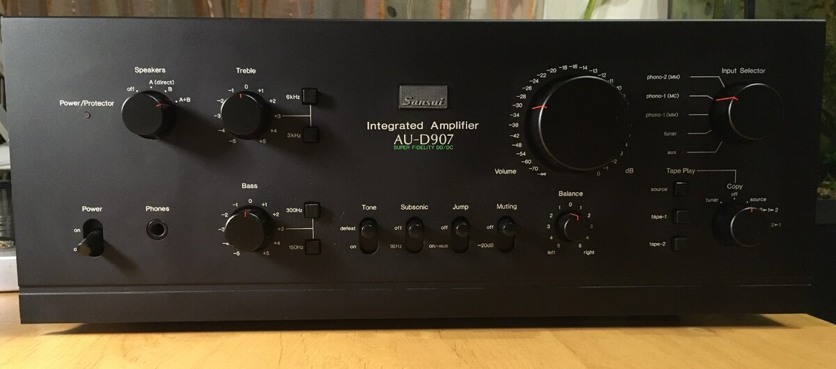 Лучшее из 80-х: Полный усилитель Sansui AU-D907 | Prophetmaster Audio ...