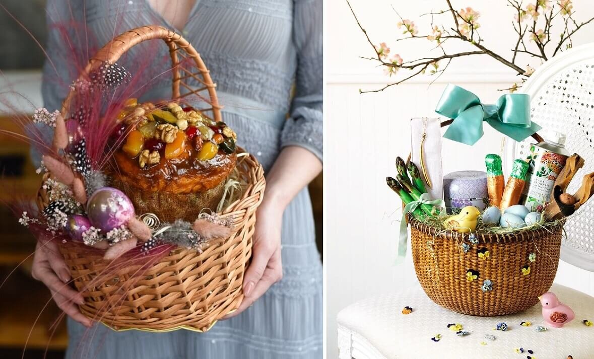 Как украсить пасхальную корзинку | Lavanda-decor | Дзен