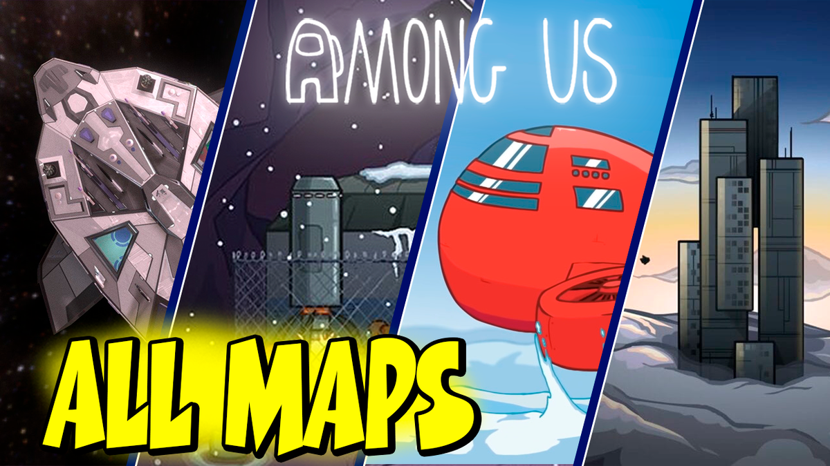 All Maps trailers Among Us 🔥 | Эль Ниньо ТВ | Дзен