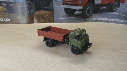 Обзор модели Газ-66 Саз-3511, масштаб 1:43, "Deagostini" | MMBass | Дзен