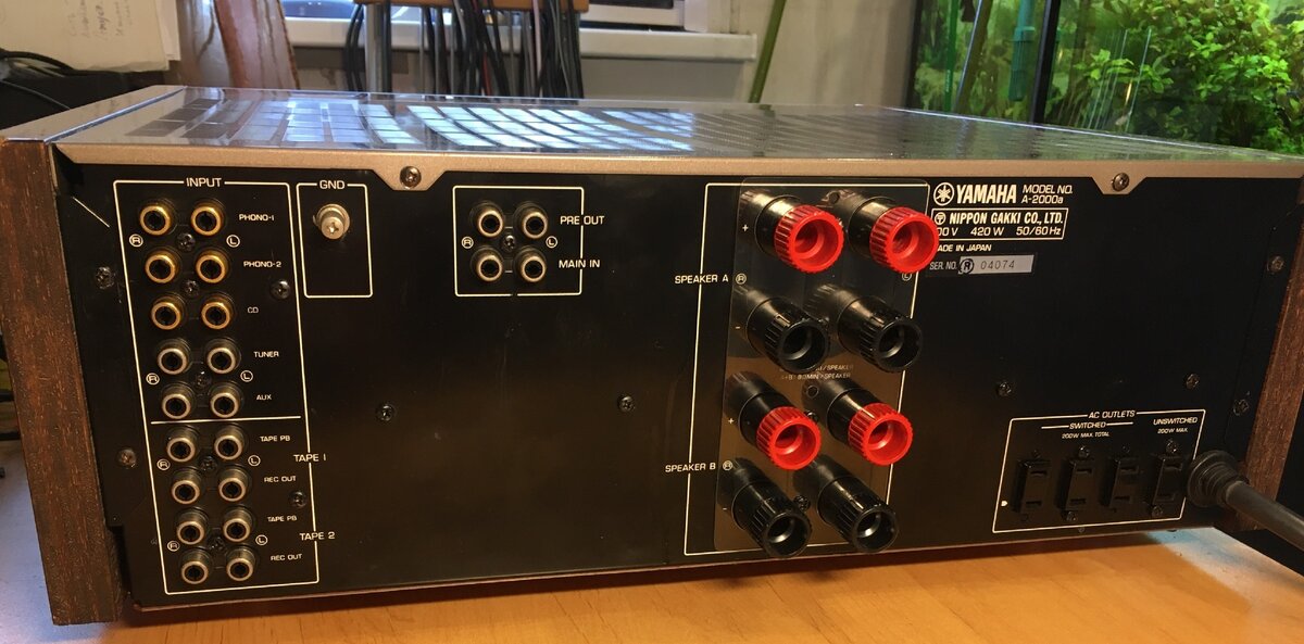 Усилитель из 80-х: Yamaha A-2000a и что его отличает от Yamaha A-2000 ...