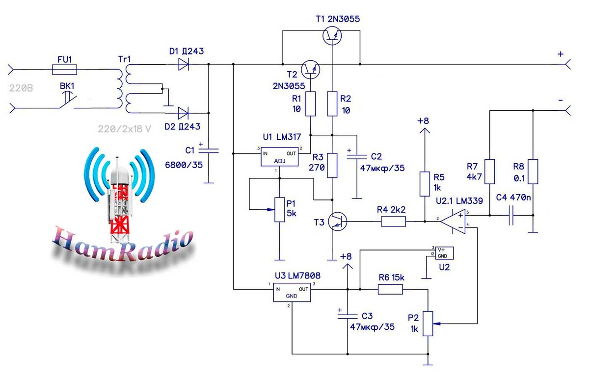 Простое зарядное устройство-блок питания | HamRadio | Дзен