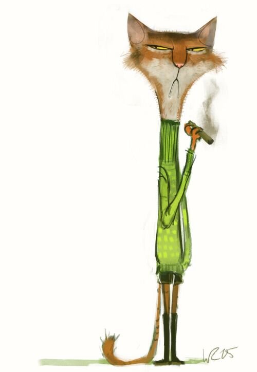 Чудеснейшие и милейшие животные в исполнении молодой немецкой художницы ...