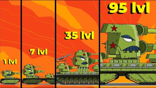 ЭВОЛЮЦИЯ: КВ-6 - Мультики про танки | EL Animation | Дзен