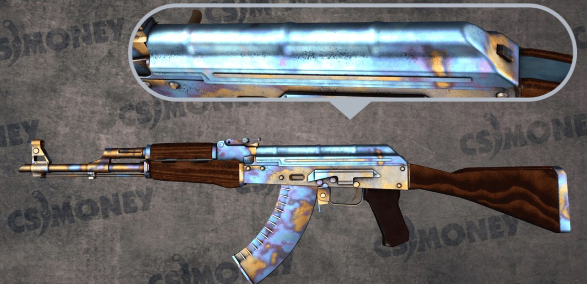 "Blue gem" Паттерны на AK-47 | Поверхностная закалка. | Andryuhhh | Дзен