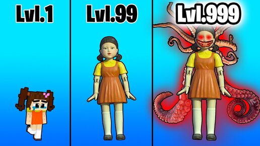 CROOK vs VILLAIN vs BOSS - SQUID GAME DOLL - Minecraft Animation ...