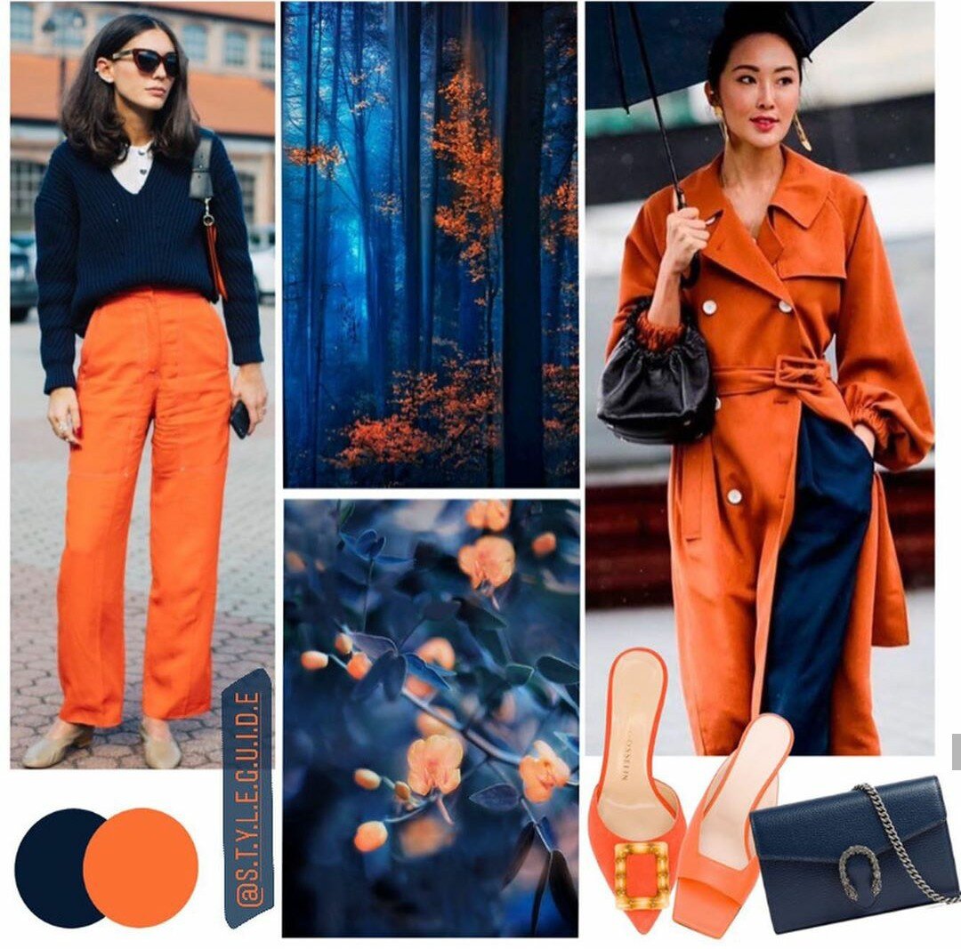 Стильная шпаргалка 8 интересных цветовых сочетаний в одежде Style
