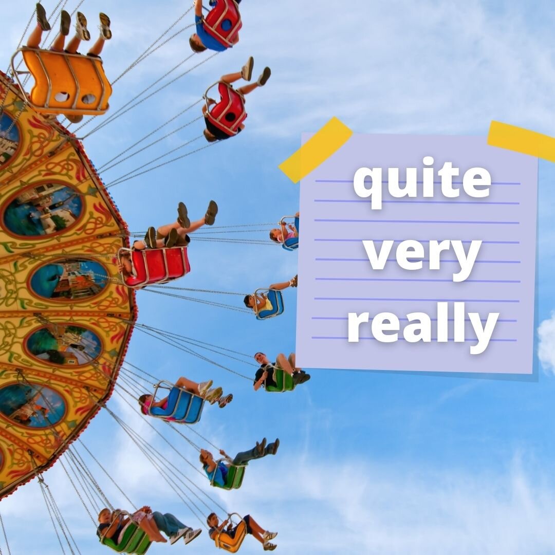 Quite, very, really: конструкции с наречиями меры и степени в ...