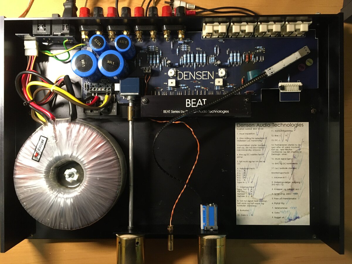 Hi-End из Дании: полный усилитель Densen Beat 100 | Prophetmaster Audio | Дзен