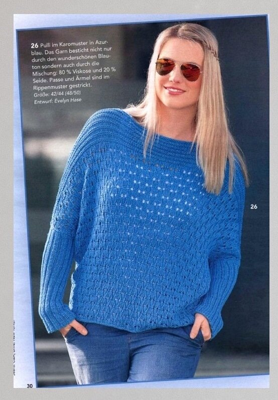 Джемперы связанные спицами с размерами S - ХXXL | ХОББИ (вязание спицами) и другие РАЗВЛЕЧЕНИЯ ...