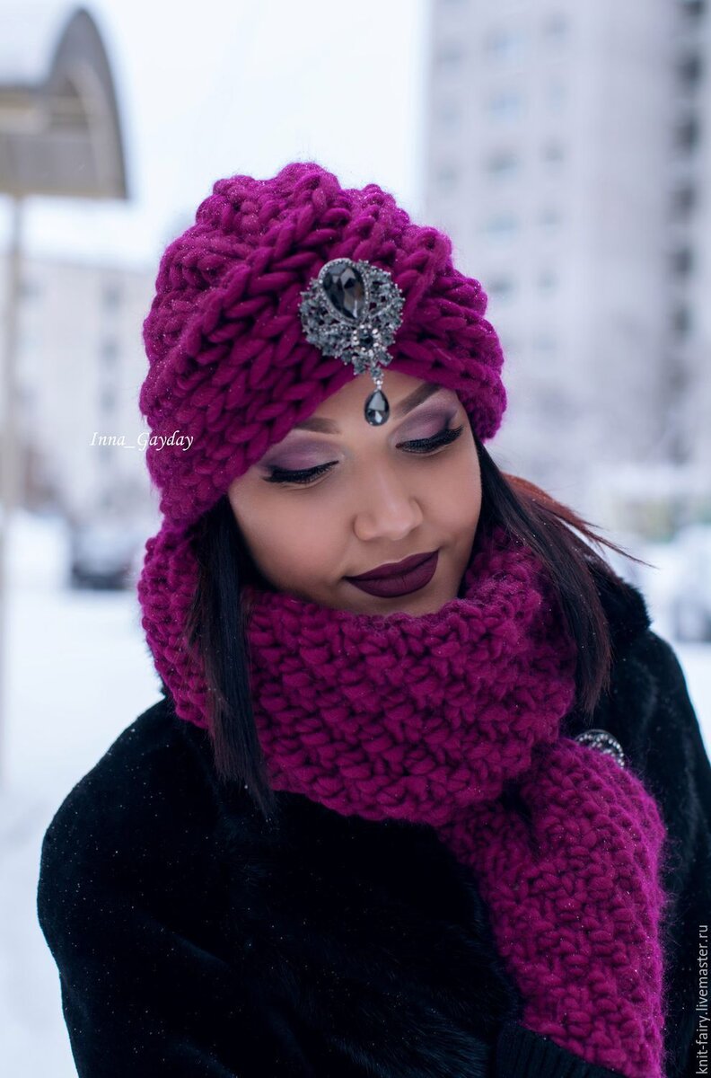 А вы готовы к холодам? Идеи женских вязаных комплектов | Факультет рукоделия | Дзен