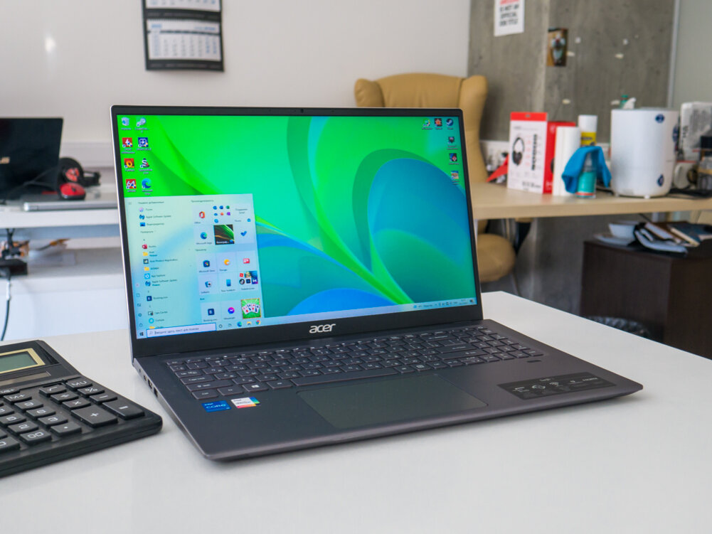 Обзор и тесты ноутбука Acer Swift 3 SF316-51-53EF. Для тех, кому 15,6 ...