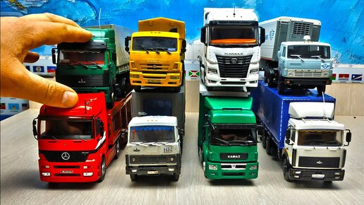 Все мои фуры МОДЕЛИ ГРУЗОВИКОВ 1/43! Про машинки. | TOYHOUSE | Дзен