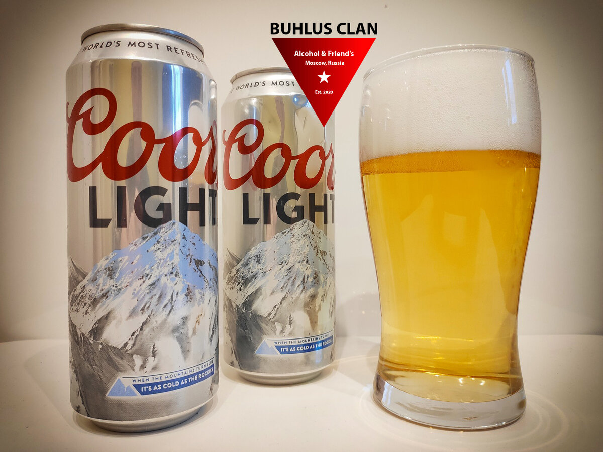 Пиво COORSE Light: американская новинка из КБ. Невероятная история ...