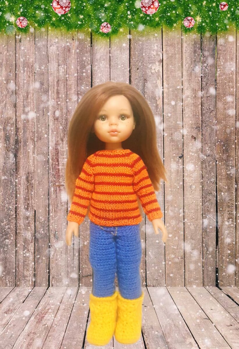 Джинсы МК Каролина для Паола Рейна Мастер класс Elena Knitt Дзен