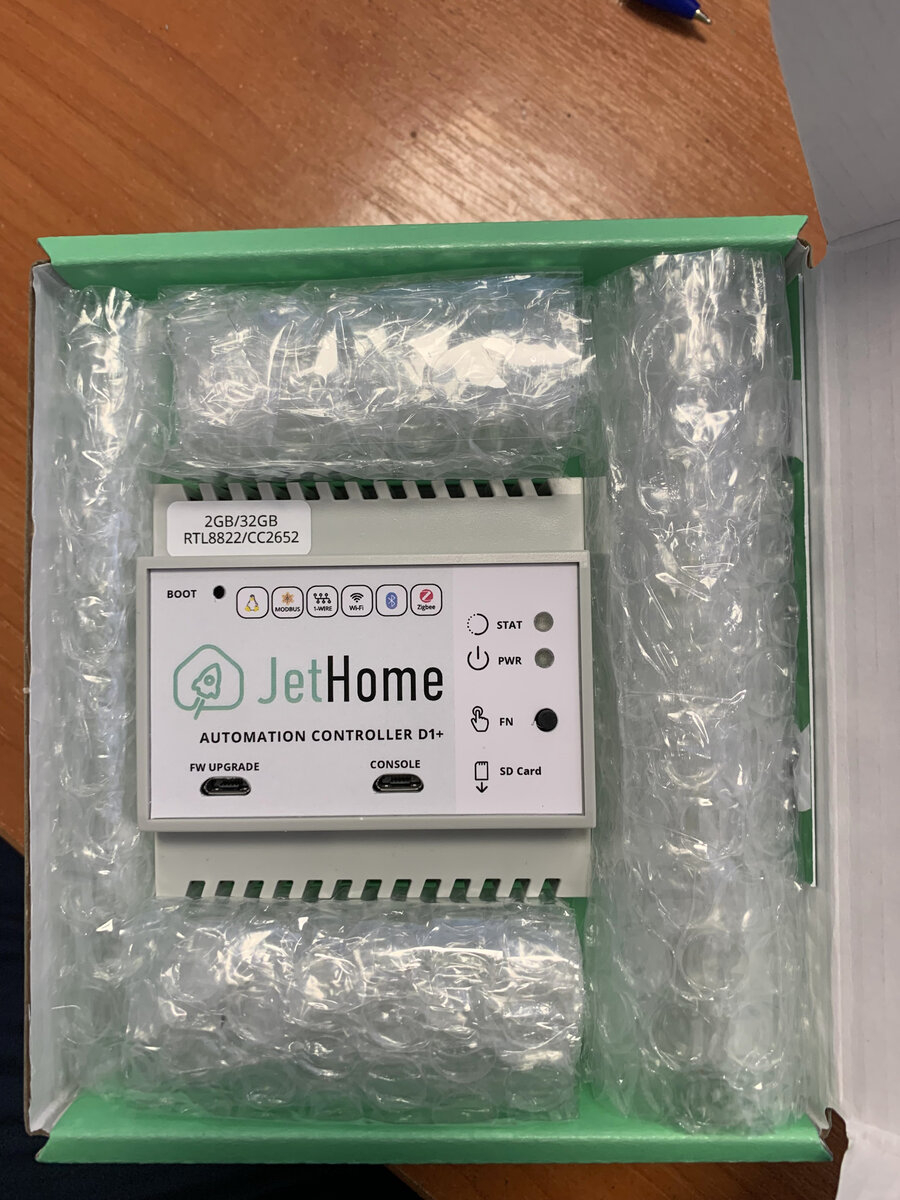 Контроллер Умного дома от JetHome, JetHub D1+ и JetHub D1 пример ...