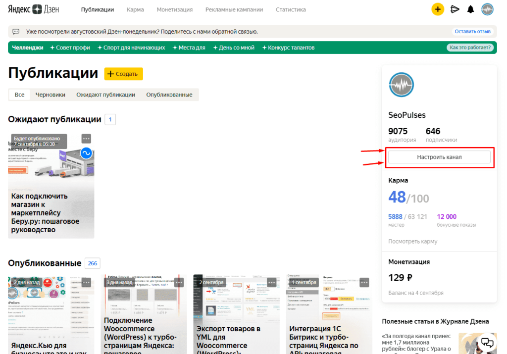 Как дать права к каналу в Яндекс Дзен пошаговая инструкция Seopulses