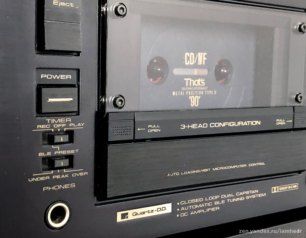 30-летние высокие технологии кассетной деки Pioneer CT-A9D | iamhear | Дзен