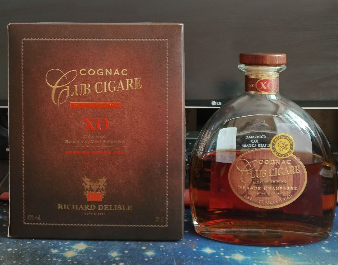 Сигарный коньяк от "Кабанна". Пробуем Cognac CLUB CIGARE XO | Cognac ...