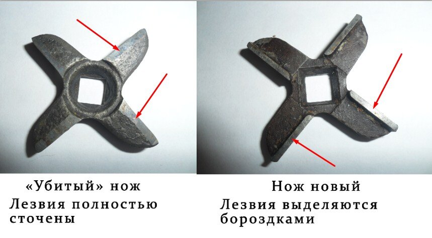 Мясорубка плохо крутит, наматывает жилы на нож? Решить проблему просто ...