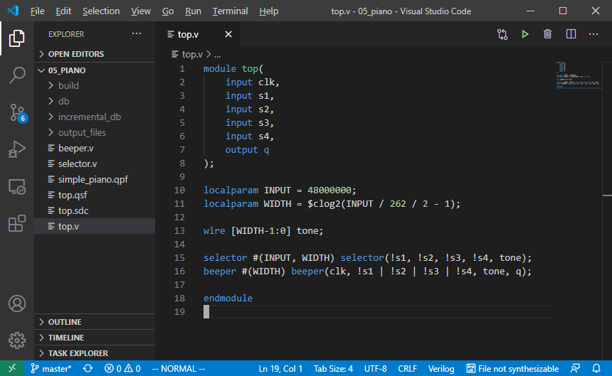 Первый проект на Verilog: используем VSCode | ПЛИСовод. | Дзен