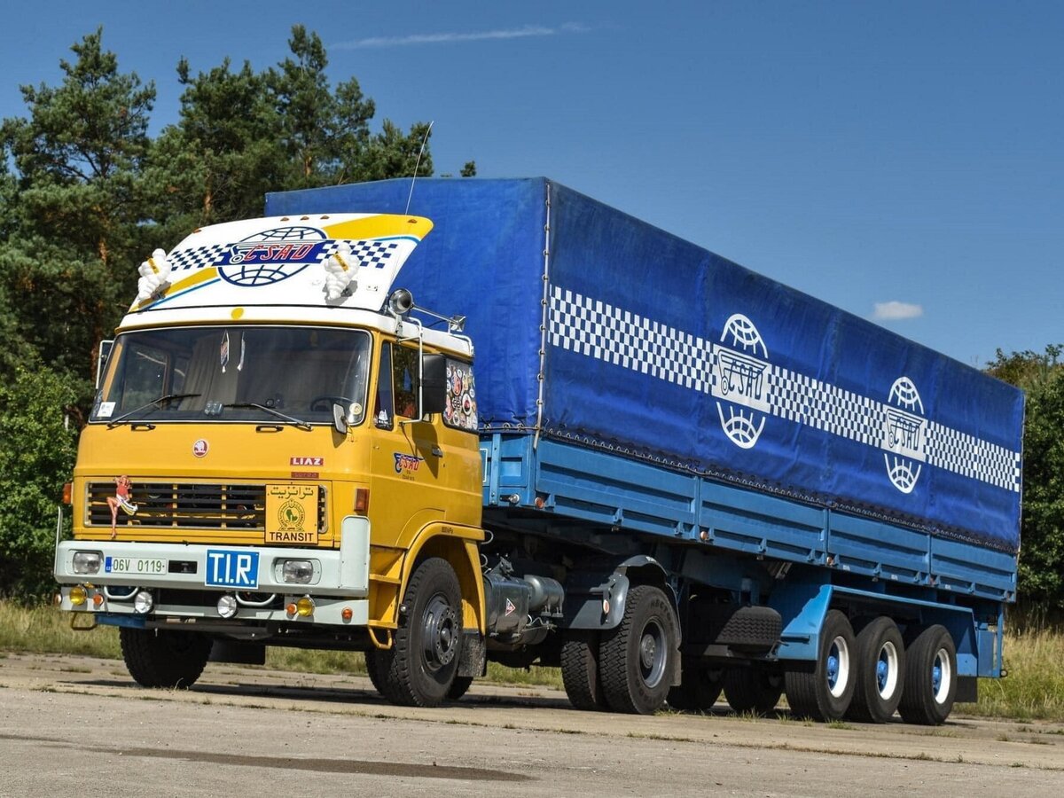 Чешские грузовики LIAZ 100 | Gaz 24 Official ☑️ | Дзен