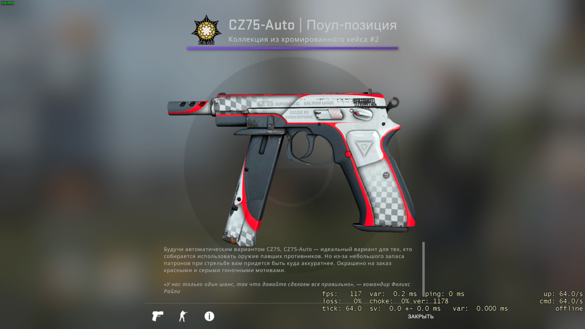 Красивые скины CS:GO на CZ75-Auto. | Kilovolt | Дзен
