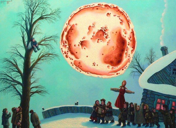 Масленица на картинах художников | Арт-дневник | Дзен